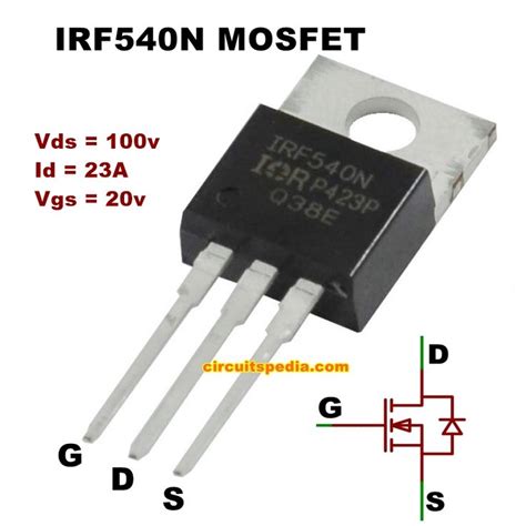 IRF N MOSFET Basic Electronic Circuits Electronic Schematics Electronic Circuit Projects