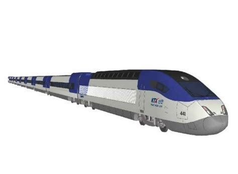 Ktx Sancheon Ktx 산천 3d Model 72876 Model Copy Default