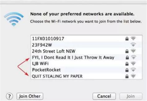 10 weird and wonderful wi fi names roundups spiceworks