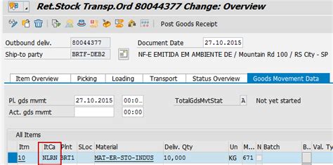 Stock In Transit Without Sto In Sap Lasopalm