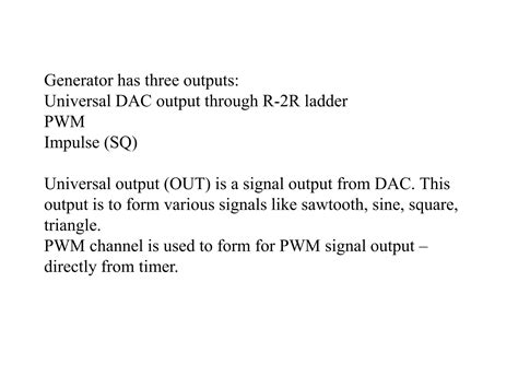 Wave Generator Using Atmega16 Ppt