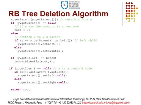 Red Black Tree Insertion And Deletion Pptx Programming Languages Computing