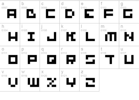 Bit 01 Cube 16 Remix Font FontZone Net Bit 01 Cube 16 Remix Font FontZone Net