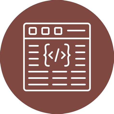Coding Line Multi Circle Icon Vector Art At Vecteezy