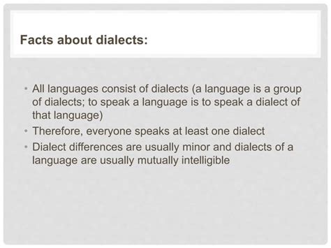 Language Dialect And Accentpptx