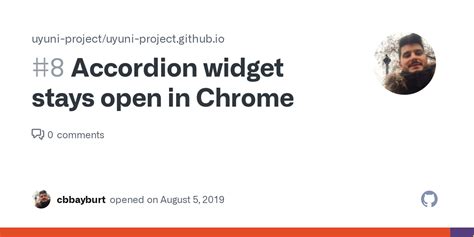accordion widget stays open in chrome · issue 8 · uyuni project uyuni