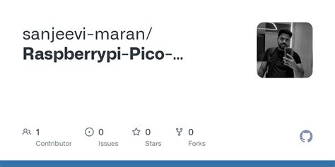 GitHub Sanjeevi Maran Raspberrypi Pico Examples