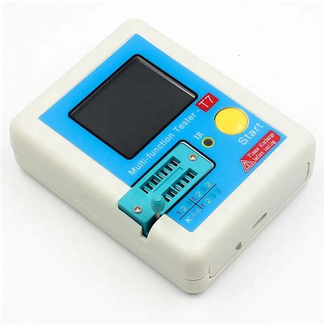 Lcr T7 High Speed Transistor Tester For Diode 3 5inch Full Color Screen Graphic Display Digital
