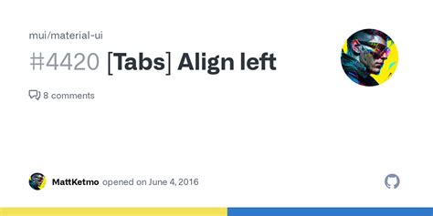 Tabs Align Left Issue Mui Material Ui GitHub