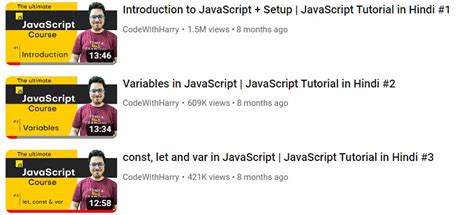 Day1 Codewithharry Javascript Javascriptdevelopers Javascripttutorial Amit Srivastava