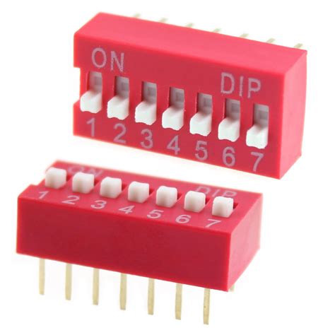 Dip Switch 14 Pin 7 Bit Pitch 254mm