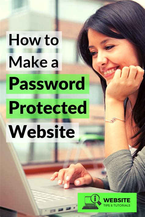 how to make a password protected website website tips and tutorials