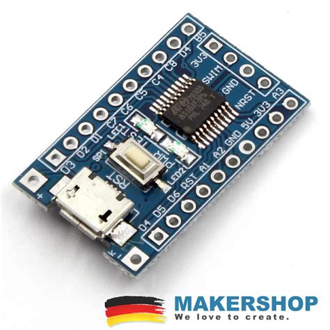 Stm8s103f3p6 Stm8 Minimum System Development Board Makershopde