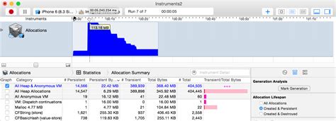 Ios Uploading Uiimage Data To The Server Getting Memory Peaks