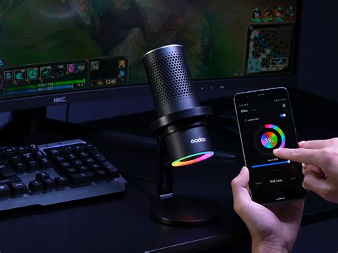 Godox EM68X RGB USB Mikrofon - Godox Türkiye Resmi Internet Mağazası