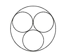 In The Following Figure The Radius Of The Circle