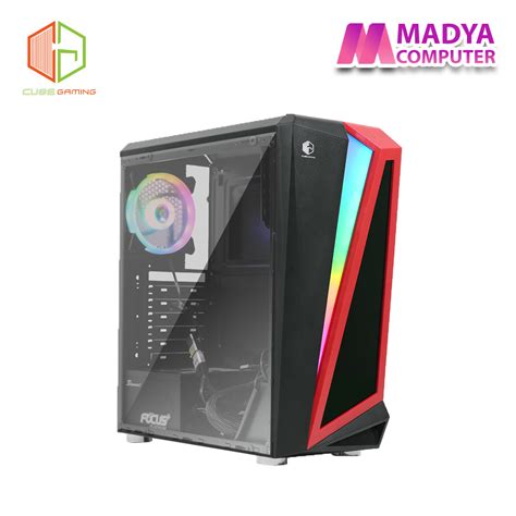 Casing PC Gaming CubeGaming Arquus Casing Komputer Lazada Indonesia