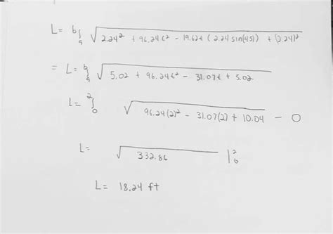 Arc Length Of Curve In R² The Definite Integral And Applications