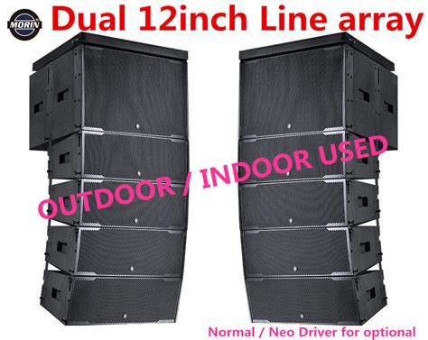Active Dual Inch Line Array With DSP Setting Big Power For Outdoor Performance Show La