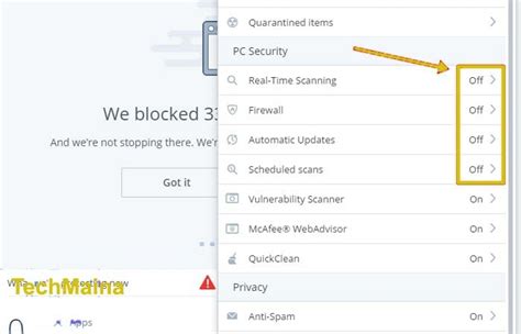 How To Turn Off McAfee Antivirus On Windows TechMaina