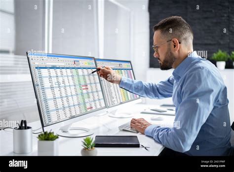 Medical Coding Bill And Billing Codes Spreadsheets Stock Photo Alamy