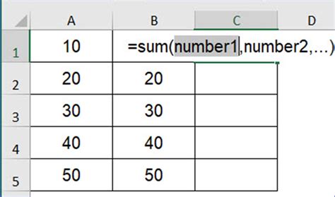 Ctrl Shift A Insert Argument And Parentheses ExcelNotes