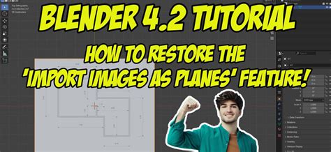 Blender Tutorial How To Restore The Images As Planes Add On