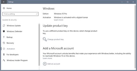 Link A Microsoft Account To A Windows 10 License Ghacks Tech News