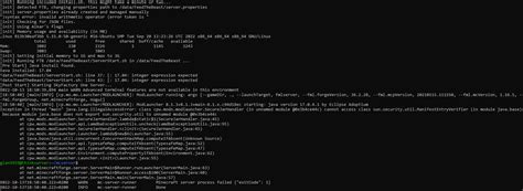 JVM Error Itzg Docker Minecraft Server Discussion GitHub