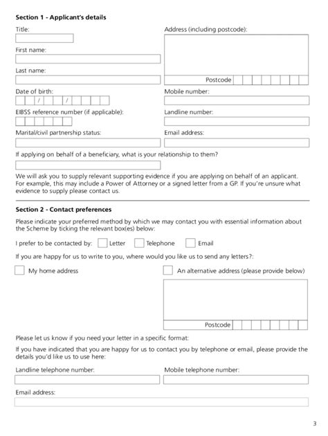 Fillable Online Discretionary One Off Payment Application Form Respite