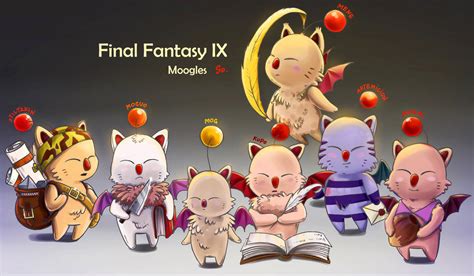 Moogles By Cvetokso On Deviantart