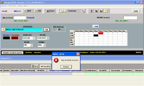 saisie sota update v13 4 third party software sota reflector