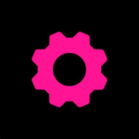 Bright Pink App Icon Settings Pretty Wallpaper Ipad Iphone Icon Ios App Iphone