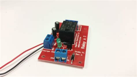 Single Relay Module Kit Wide NightFire Electronics LLC