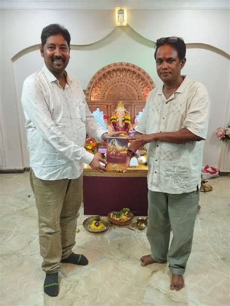 Dr Krishna Chouhan Presented Bhagavad Gita To Many Celebrities