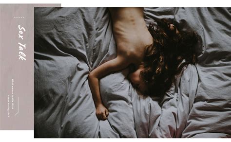 Sex Talk關於性愛女生不忍和男生說的真心話 A Day Magazine