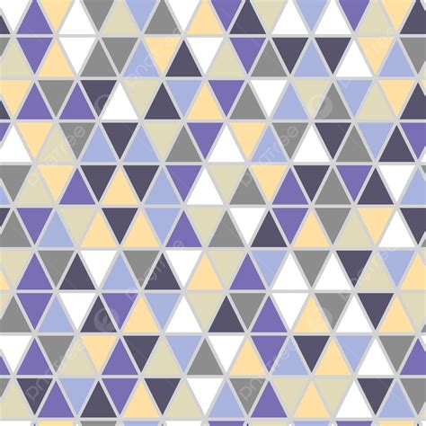 Colorful Low Poly Triangle Pattern For Design Use Vector Template