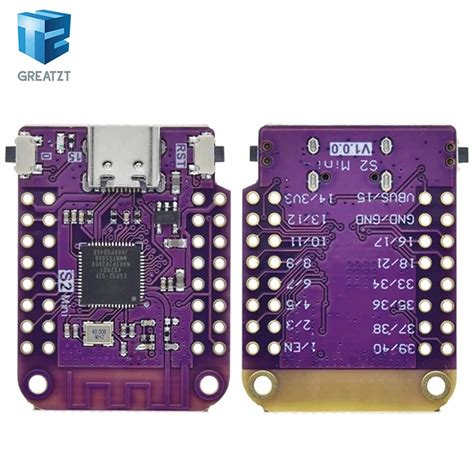 Esp32 S2 Mini Wifi Board Based Esp32 S2fn4r2 Esp32 S2 4mb Flash 2mb Psram Micropython For