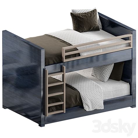3dsky Modern Wood Bed By West Elm 3d Model New Update 2023