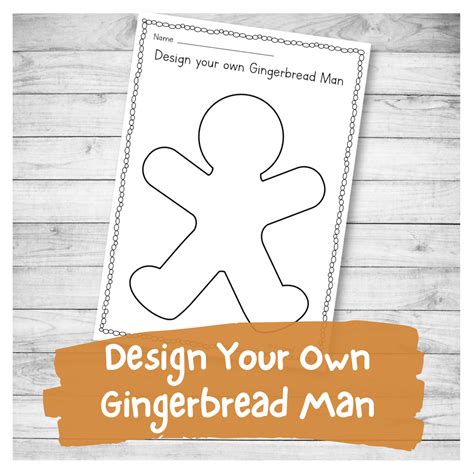 Gingerbread Man Template
