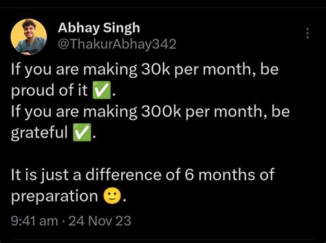 Adarsh Chauhan On Linkedin What A Positive Thought Brother Abhay Singh 🤝