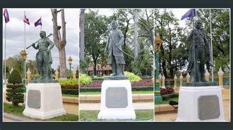 រូបសំណាក«មេទ័ពខ្មែរ១២រូបត្រូវបានសាងសង់ដើម្បីជាគំរូសម្រាប់យុវជនជំនាន់ក្រោយ សុីសុីថាមស៍