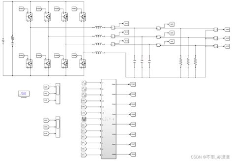 【simulink】三相两电平四桥臂离网型逆变器 4l 2lvsi 比例谐振 pr 控制 三相四桥臂 csdn博客