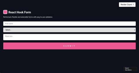 React Examples Codesandbox