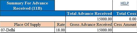 How To Fill Excel Offline Tool For GST Return GST Return Format
