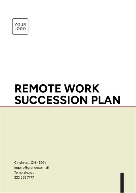Free Succession Planning Templates Editable And Printable