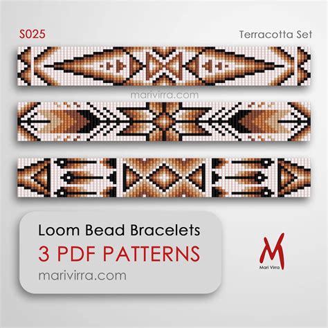 Terracotta Set Of Three Loom Digital Marivirra Handmade Facebook