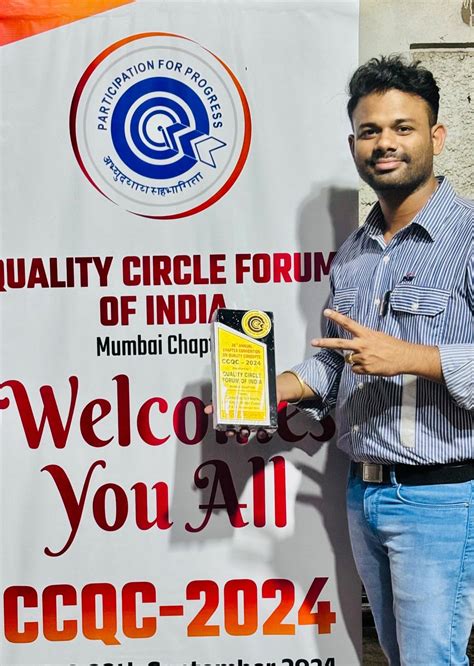 Saubhagya Ranjan Nayak On Linkedin Received Golden Award In Ccqc