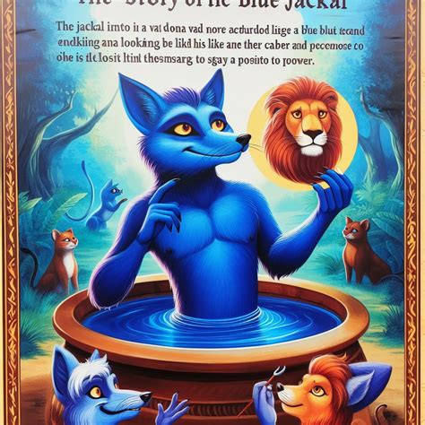 The Story Of The Jackal Who Fell Into A Vat Of Indigo Dye