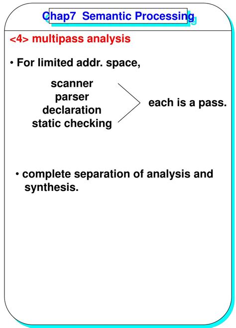 Ppt Chap7 Semantic Processing Powerpoint Presentation Free Download